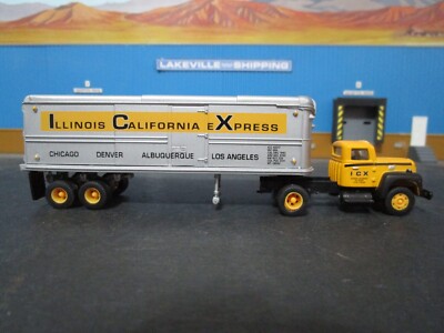 HO 1/87 ICX Int R190 Truck & Van Trailer CMW Athearn lot | eBay