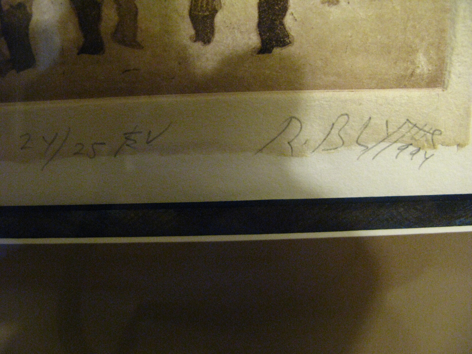 Framed Color Etching The Stargazer by Richard B. Lyttle Limit Edition ...