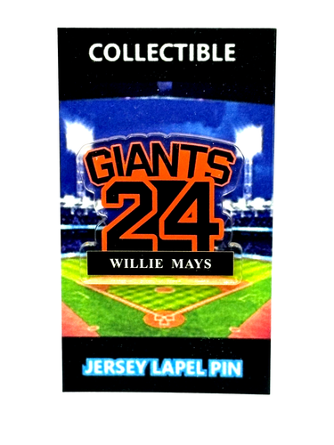 San Francisco Giants Willie Mays lapel pin-Classic Say Hey Collectable ...