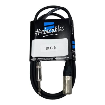 CBI Balanced Line Cable, 1/4" TRS to XLR Male, 5 Feet | eBay