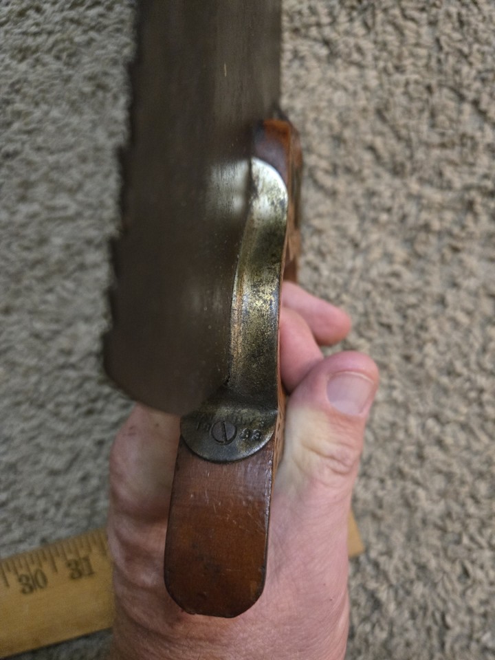 Antique Warranted Superior Handsaw Patent July 3 1883 Saw 26" 6TPI | eBay