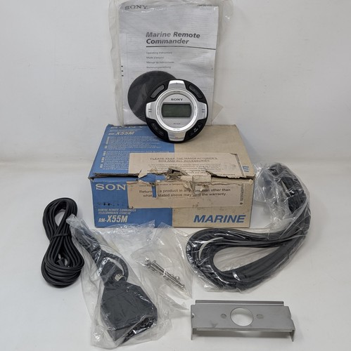 Sony RM-X55M Marine Remote Commander Controller Marine Stereo Complete ...