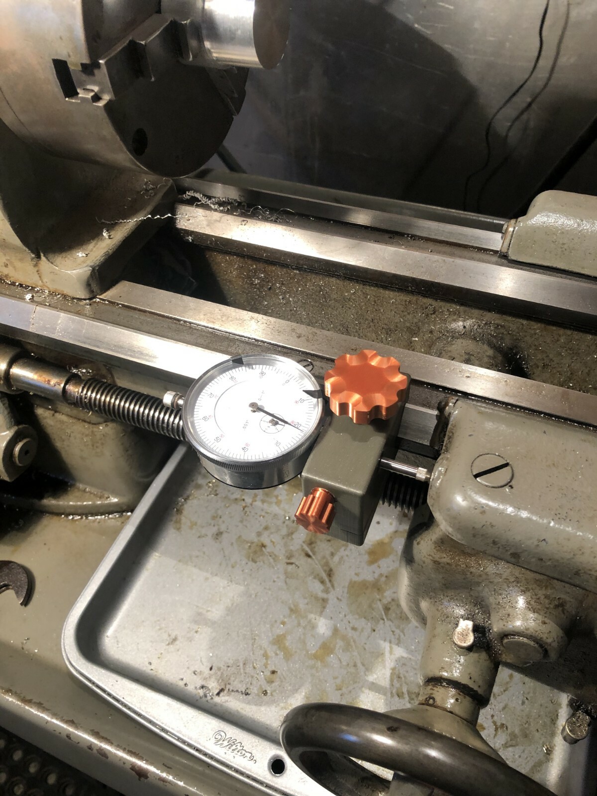 South Bend 13 metal lathe, carriage Dial Indicator Holder! | eBay