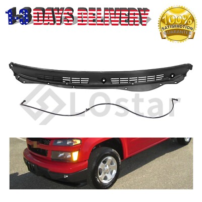 Windshield Cowl Grille Vent Panel For 2004-2012 Chevy Colorado GMC ...