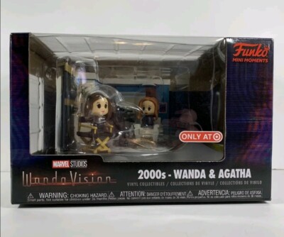 Funko Mini Moments Marvel Wandavision 2000s Wanda & Agatha Target ...