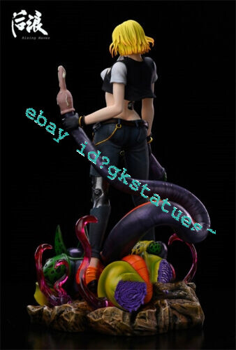 Rising Waves Studio Android 18 Resin Model VS Cell In Stock Dragon Ball ...