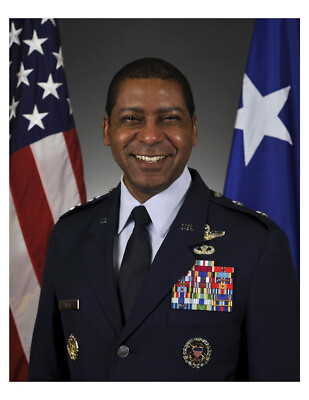 United States Air Force General Randall Reed 8x10 Photo On 8.5" x 11 ...