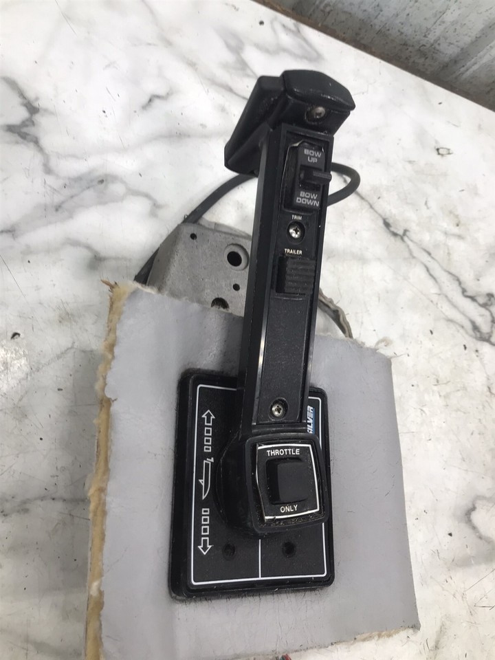 Quicksilver side mount throttle shifter remote control controller boat ...