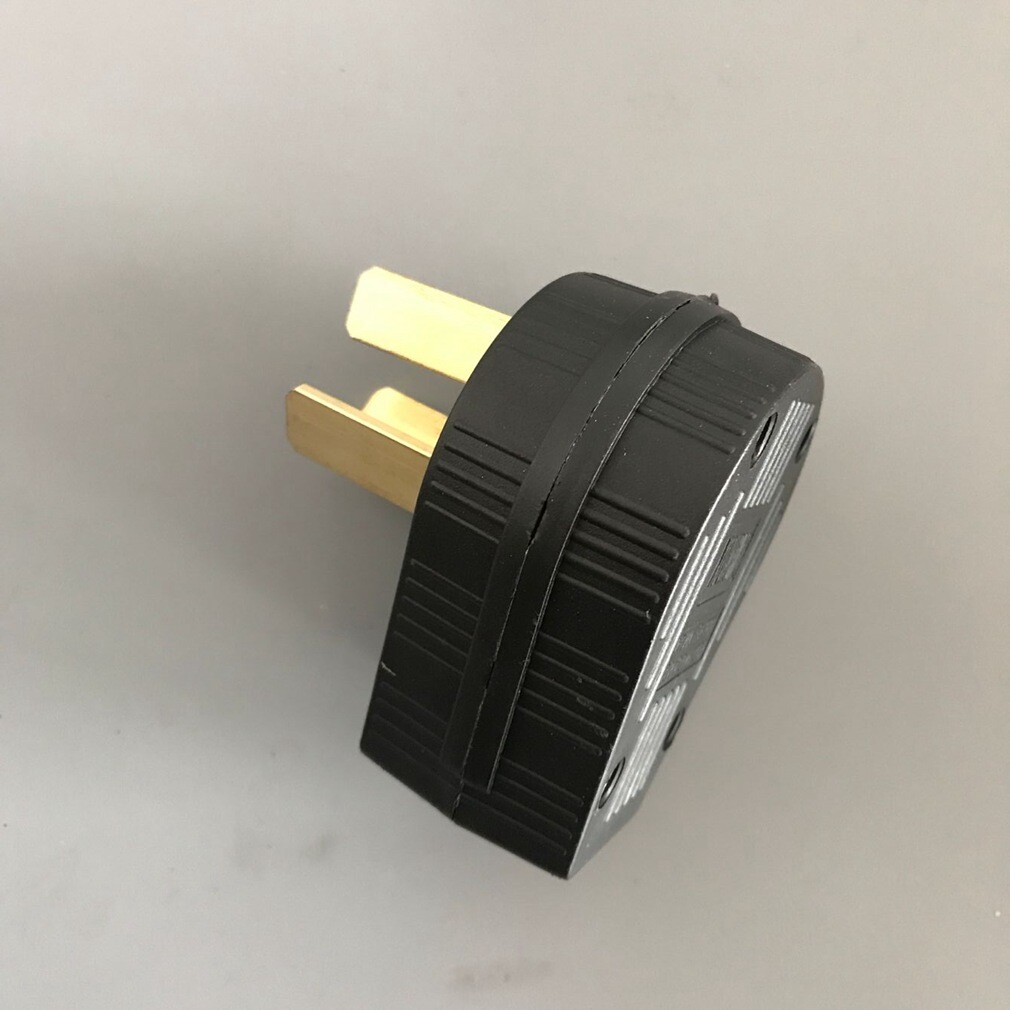 NEMA 10-50P 125V/250V 50A High Power US Regulatory Triangle Plug Gas ...