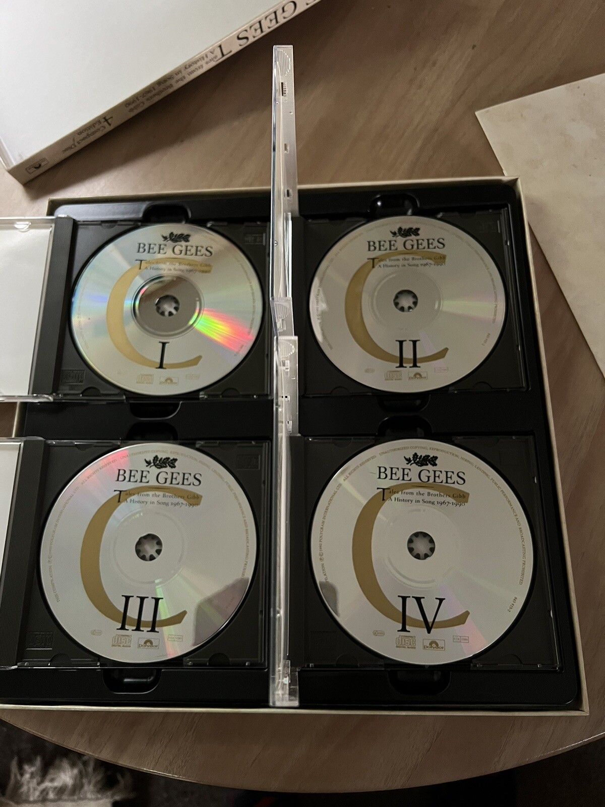 BEE GEES. Tales From Brothers Gibb. A History in song 1967-1990. Box ...