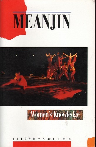 MEANJIN: WOMEN'S KNOWLEDGE VOLUME 51 NO.1 1st Ed. SC Book | eBay Australia