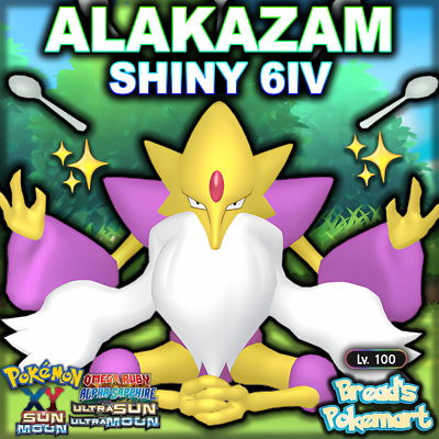 Pokemon Shiny Mega Alakazam