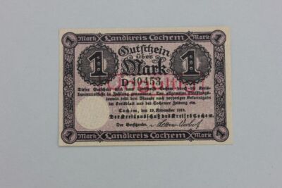 Cochem - 1 Mark 19. November 1918 | eBay