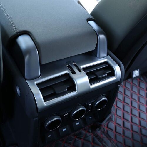 Rear AC Air Outlet Vent Cover 1pc Matte Silver For Land Rover Defender ...