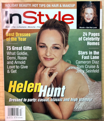 HELEN HUNT - InSTYLE Mag Dec 1997 - BRAND NEW - No Label - The JUDDS | eBay