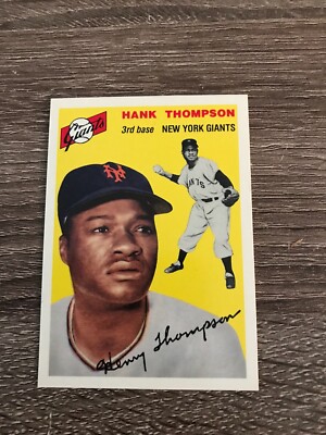 1954 Topps Archives / Reprint #64 Hank Thompson Giants MINT | eBay