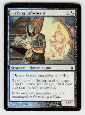 Ravnica: City of Guilds #249 Lurking Informant | eBay