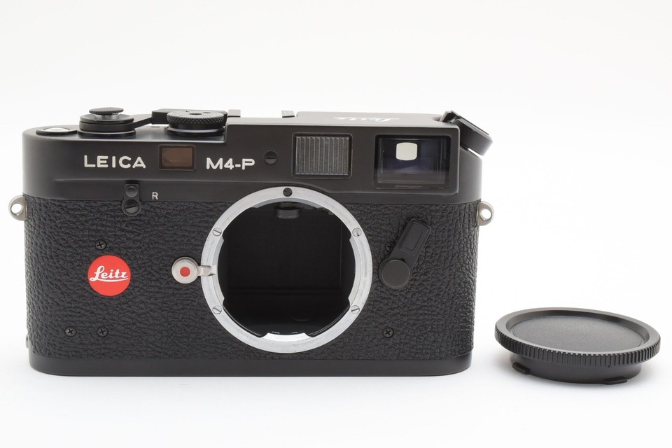 [MINT] Leica Leitz M4-P Black 35mm Rangefinder Film Camera Body From ...