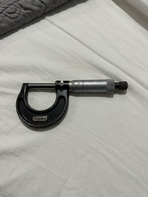 Starrett No. 436-1 Micrometer Machinist Tool USA 0.0001 resolution | eBay