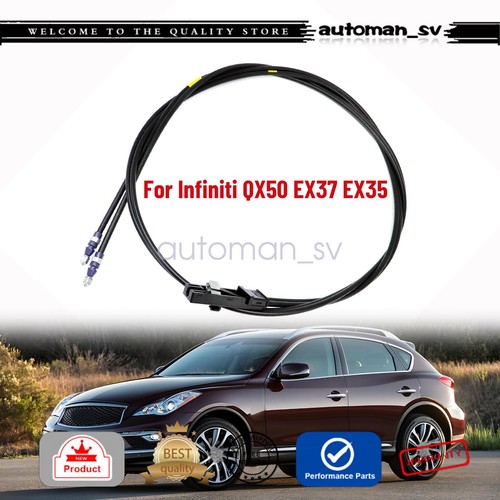 1PCS FOR INFINITI QX50 EX37 EX35 Hood Latch Lock Release Cable 65620 ...