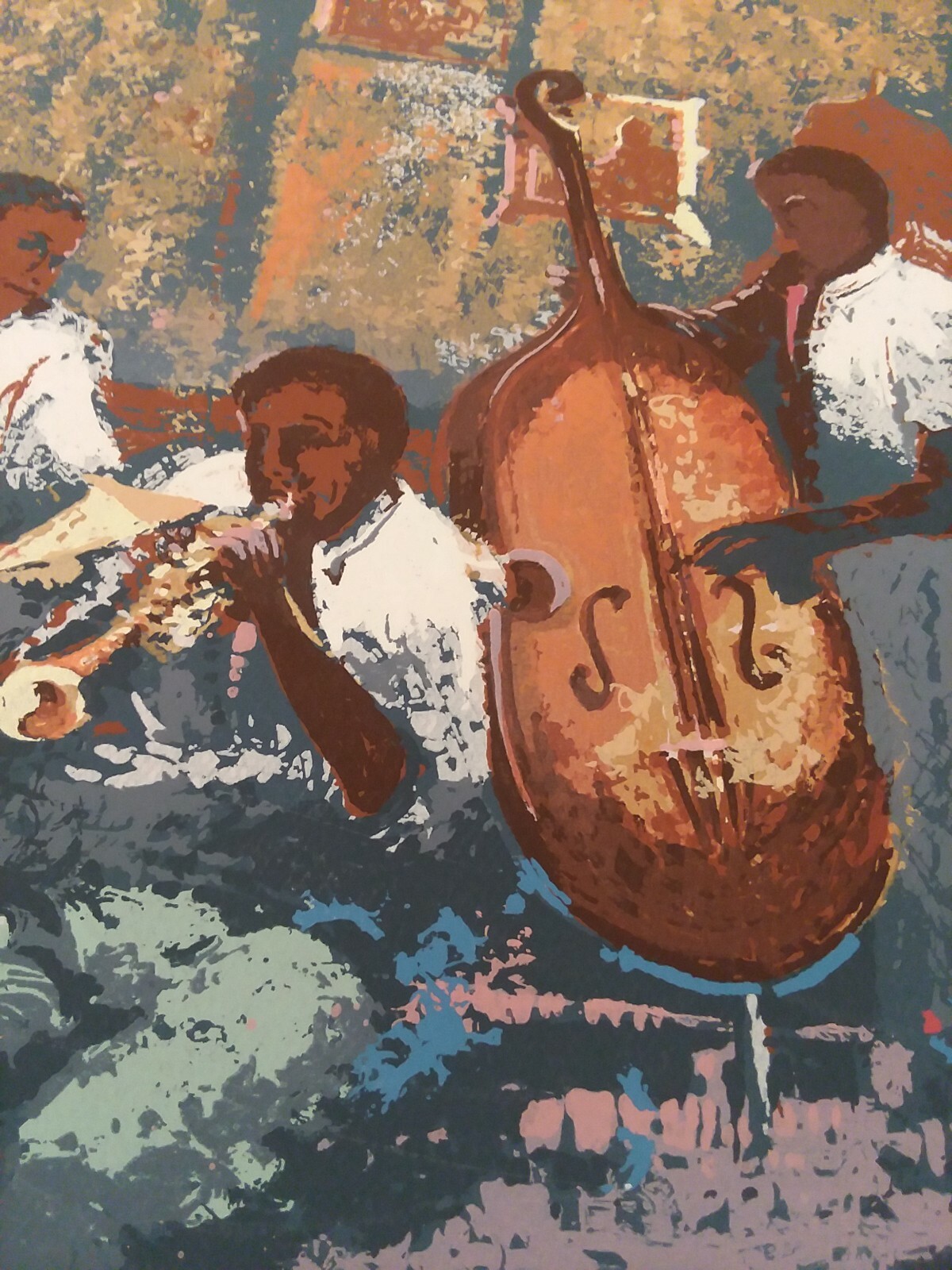 "MUSICIANS" By McElwee -Limited Edition Art Print #16-21x16 | eBay