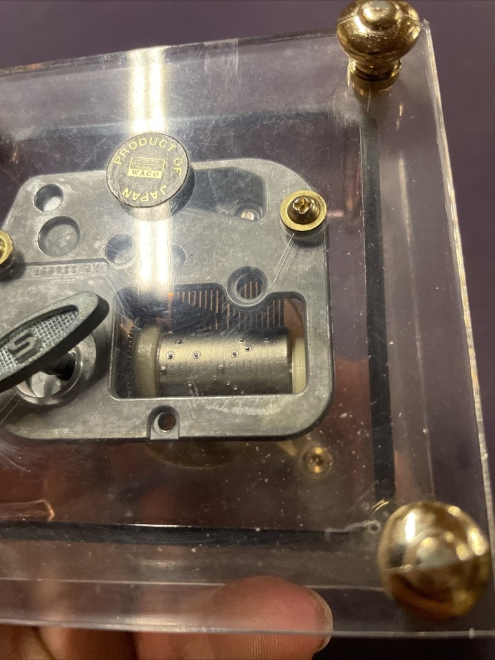 Vintage Music Box Waco Record Player Product Of Japan | eBay