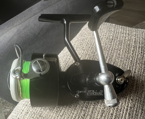 Vintage Garcia Mitchell 300A Spinning Fishing Reel Made In France | eBay