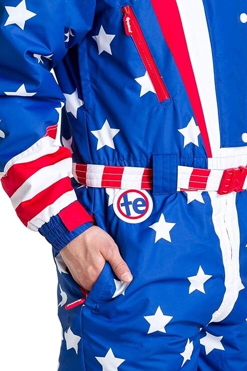 Tipsy Elves Retro Snow Suits for Men - Loud Men's Ski Suits Size S | eBay
