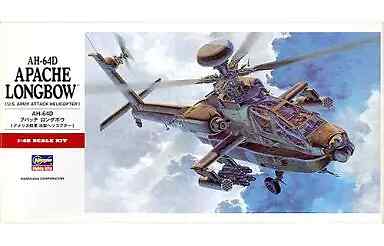 1/48 Us Army Attack Helicopter Ah-64D Apache Longbow Plastic Models | eBay