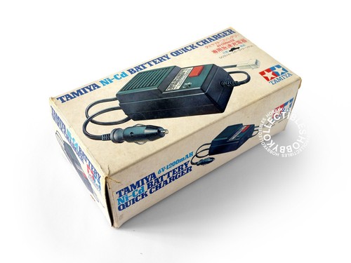 Tamiya Vintage Ni-Cd Battery 6V-1200mAh Quick Charger RB0006 Rare *(2 ...