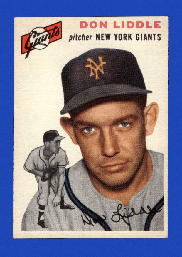 1954 Topps Set-Break #225 Don Liddle EX-EXMINT *GMCARDS* | eBay