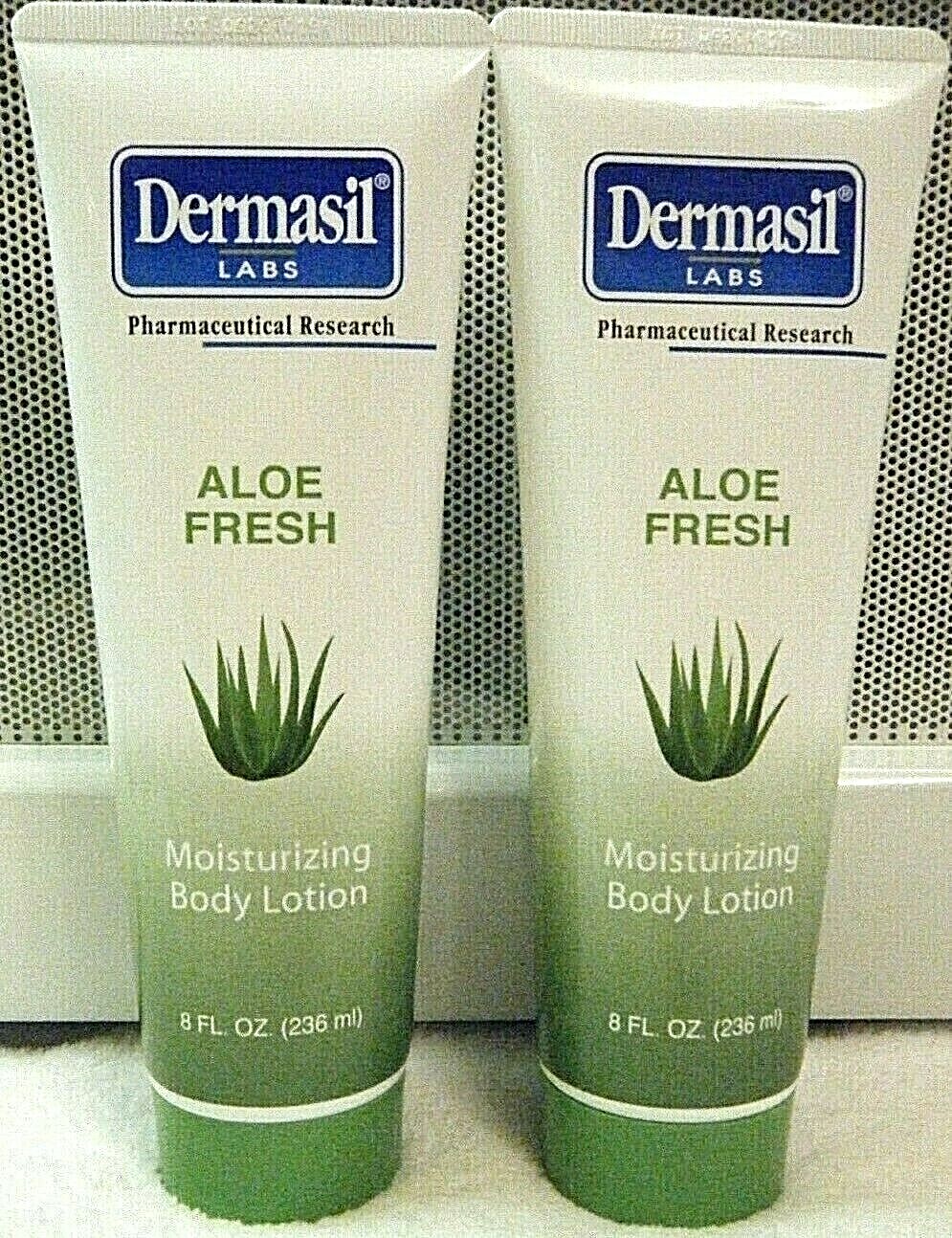 2) Dermasil Labs Aloe Fresh Moisturizing Body Hands Feet Lotion 8oz ...