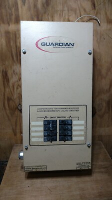 GENERAC GUARDIAN 100 AMP, Automatic Transfer Switch & Load Center, | eBay