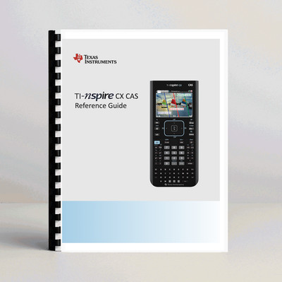 Texas Instruments Ti nspire CX CAS / CX CAS II calculator reference ...