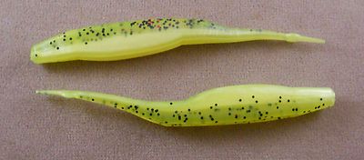 Saltwater Fishing Lure, Pack Of 8 Mister Twister, EXude RT Slug, 5 inch ...