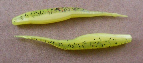 Saltwater Fishing Lure, Pack Of 8 Mister Twister, EXude RT Slug, 5 inch ...