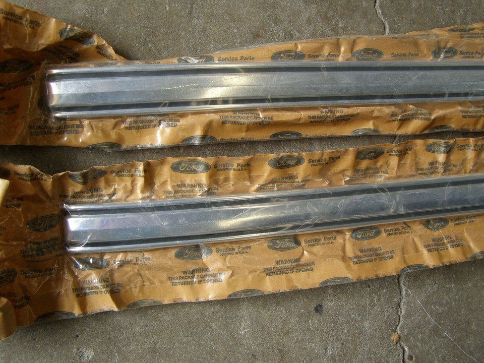 NOS OEM Ford 1968 1969 Truck Bedside Mouldings Trim F100 Ranger Short ...