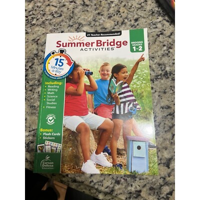Summer Bridge Activities 1st Grade Workbooks to 2nd Grade Workbooks ...