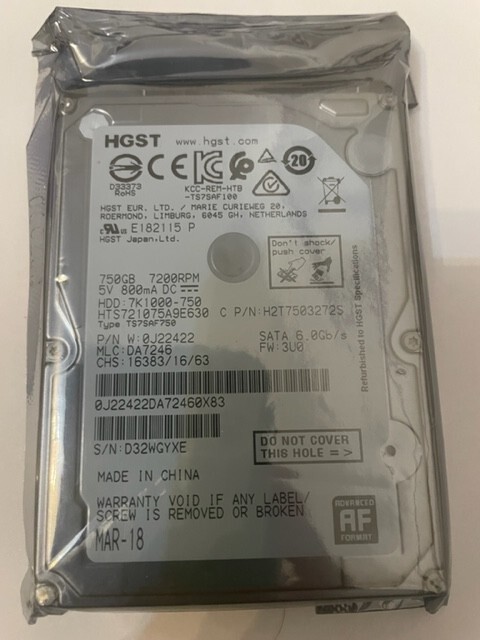 Hgst GoHardDrive.com HGST Ultrastar He10 HUH721010ALE604 10TB