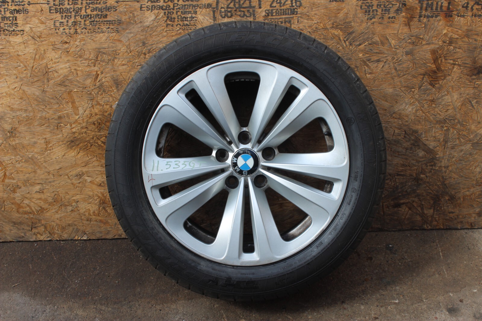 18" LA Wheel Double Spoke 234 Light Alloy Rim Tire OEM BMW F07 F12 F13 ...