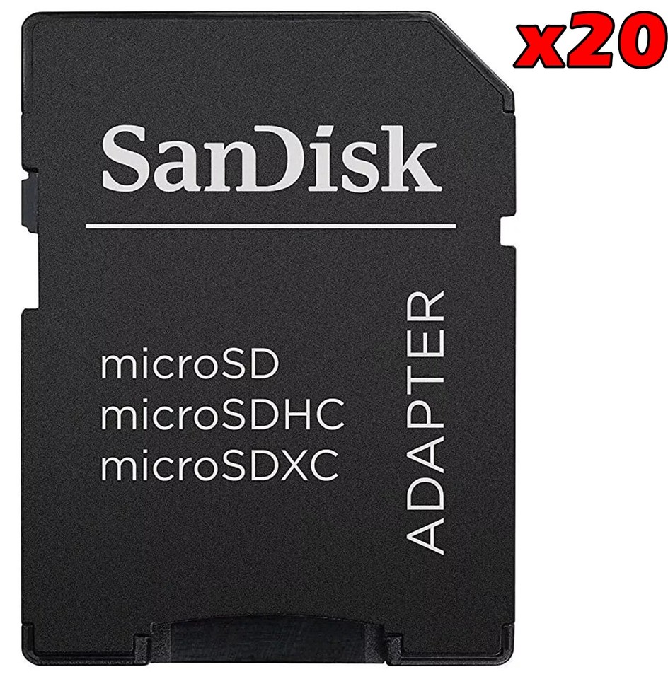 SanDisk Adapter for Micro SD Card SDXC SDHC TF Memory Card Adapter SD ...