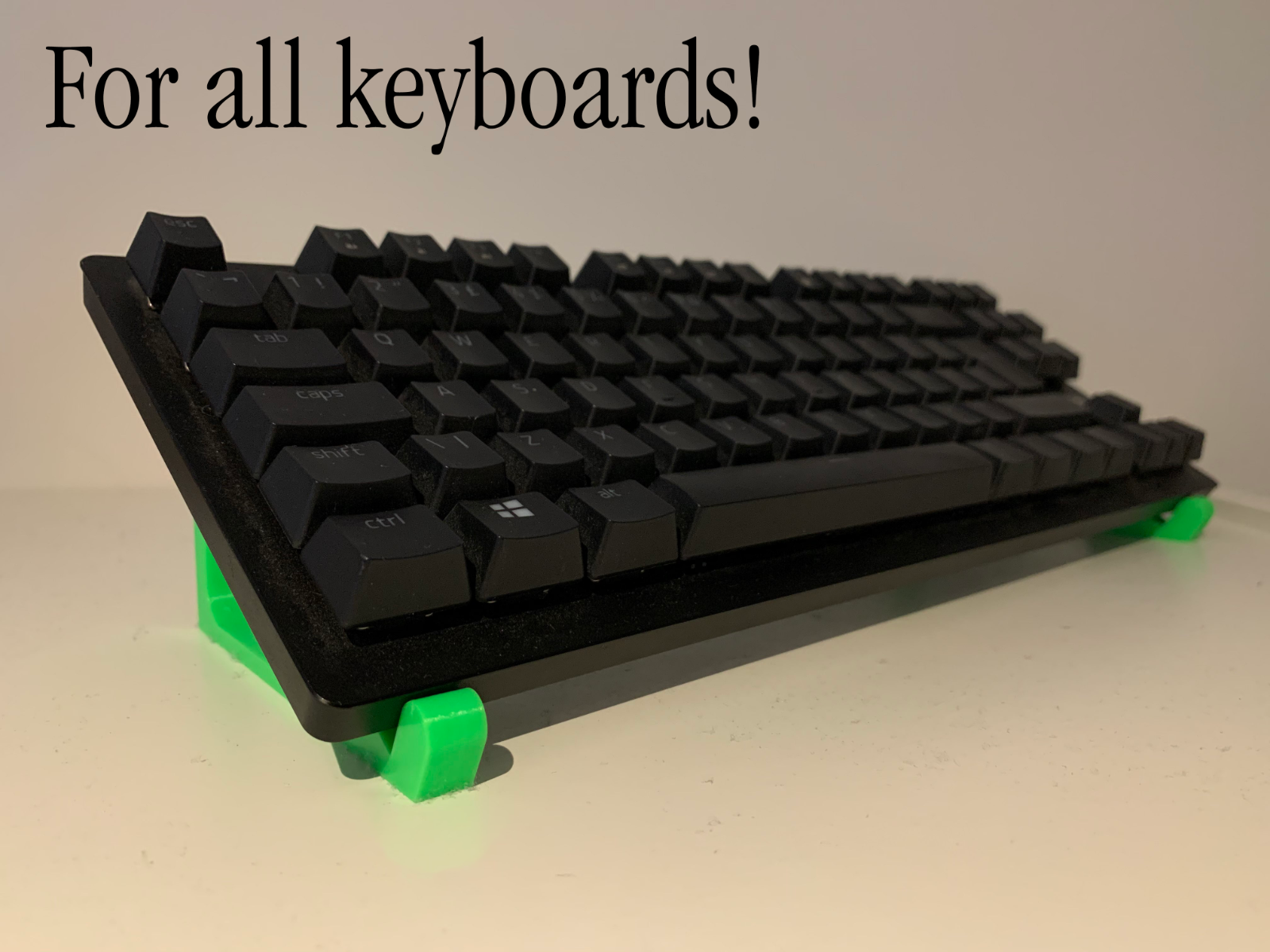 Keyboard Risers For Office & Gaming! (Custom Colours + Universal Fit ...