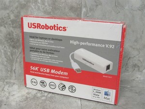NEW AND SEALED US Robotics 56K USB Modem 5637 USR5637 V.92 | eBay
