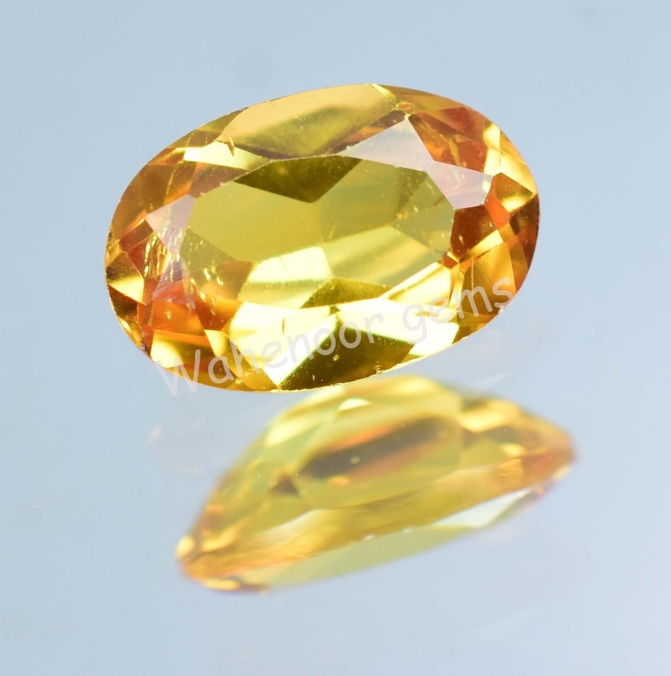 FLAWLESS Natural Padparadscha Sapphire 5.65 Ct Oval Certified Loose ...