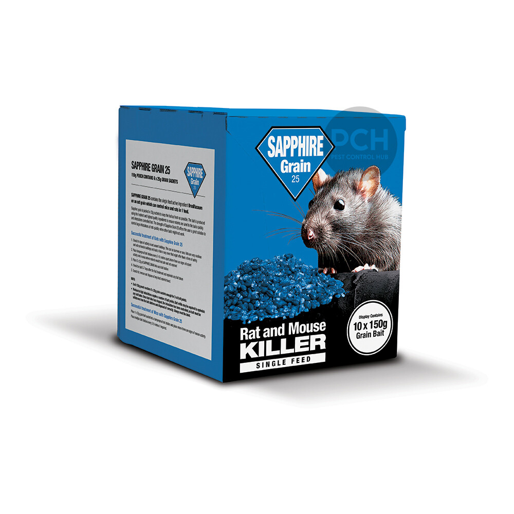Lodi Sapphire Grain Bait Rat and Mouse Killer Poison Single Feed | eBay UK