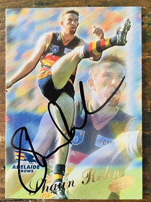 Shaun Rehn Signed 2000 AFL Select Adelaide Crows | eBay Australia