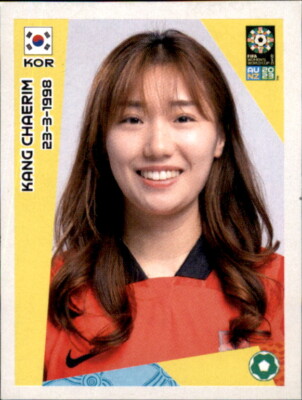 Frauen Women WM World Cup 2023 Sticker 580 - Kang Chae-rim - Südkorea ...