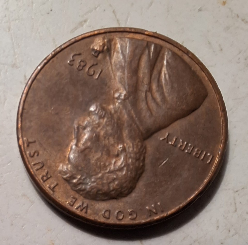 1983 D RB Lincoln Penny ERROR "D" IN A CUP | eBay