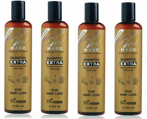 4 x Bio woman Re Hair Shampoo Extra For Longterm Hair Loss 300 ml ...