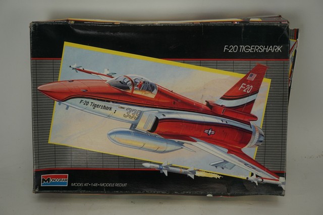 F20 Tigershark 1/48 Scale Model Kit by Monogram 5445 for sale online | eBay